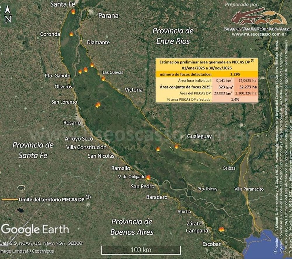 Monitoreo de incendios: se incrementaron 75% los focos detectados en ...