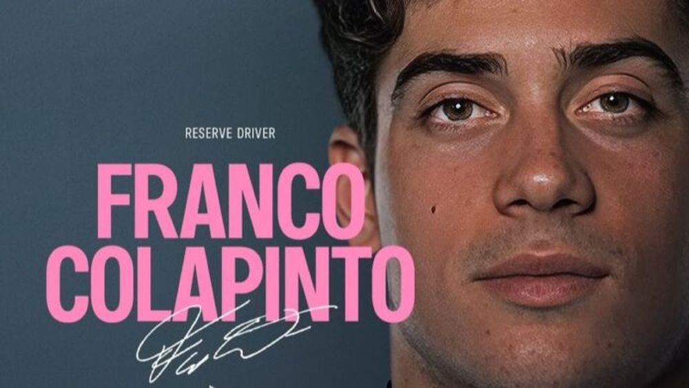 Fórmula 1: Colapinto se suma a Alpine como reserva y con mayores ...