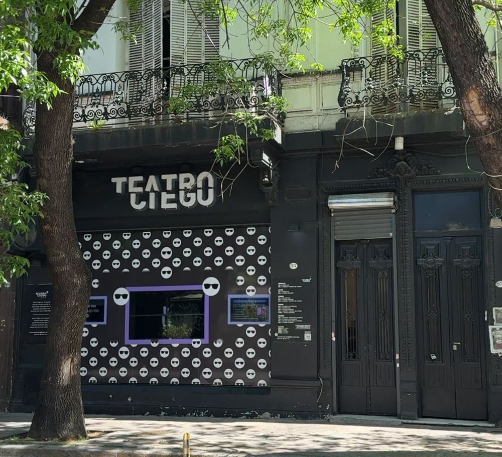 Facundo Bogarín, el Teatro Ciego y el día a día sin ver