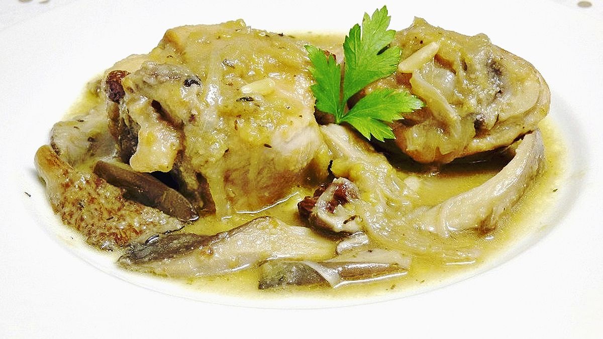Manjares bonaerenses para las Fiestas: pollo con salsa de gírgolas de ...