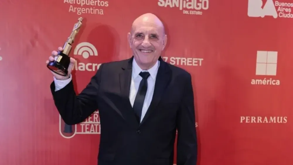 Martín Fierro de Teatro: Gabriel “Puma” Goity se llevó el Oro