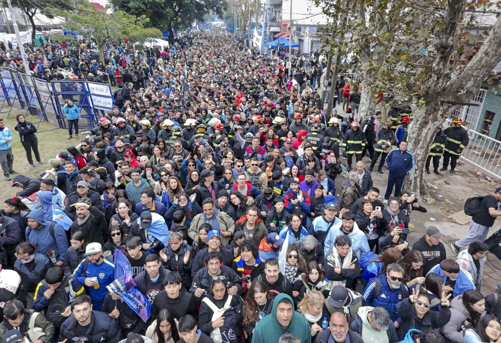 La despedida al Indio Solari ya llegó al Parque Domínico, en Avellaneda