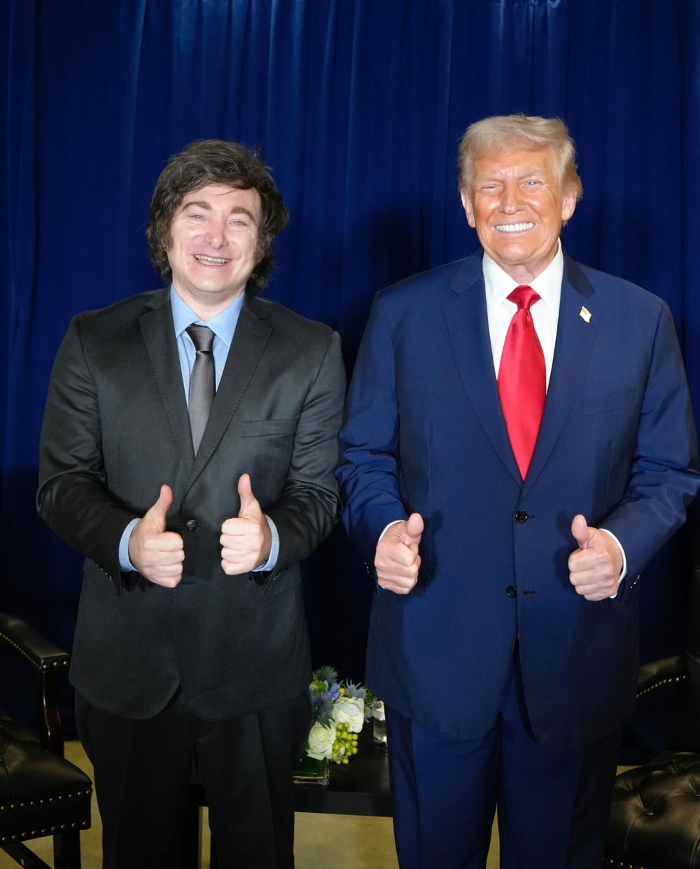 Fuerte apoyo de Donald Trump a Javier Milei: Tiene mi total respaldo ...